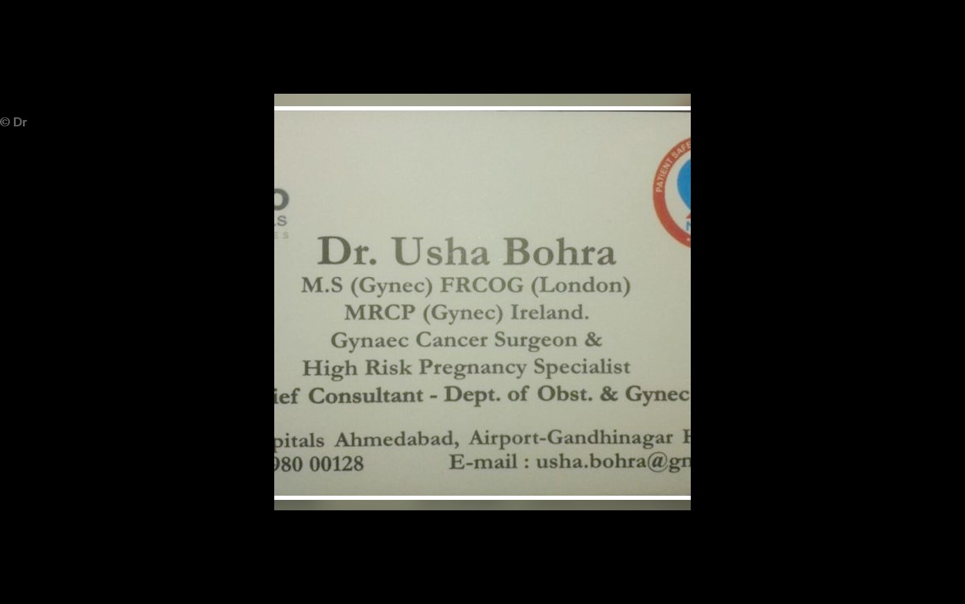 Dr. Usha Bohra in Bhat, Ahmedabad-382428 | Sulekha Ahmedabad