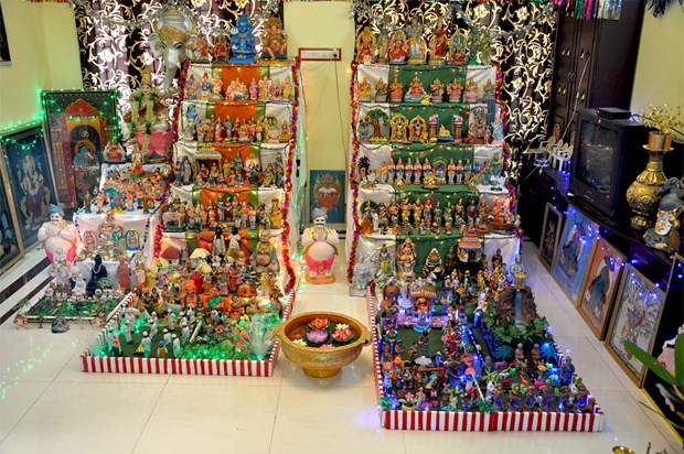 Sulekha kolu Contest: Subhashini's beautiful two sets of Kolu